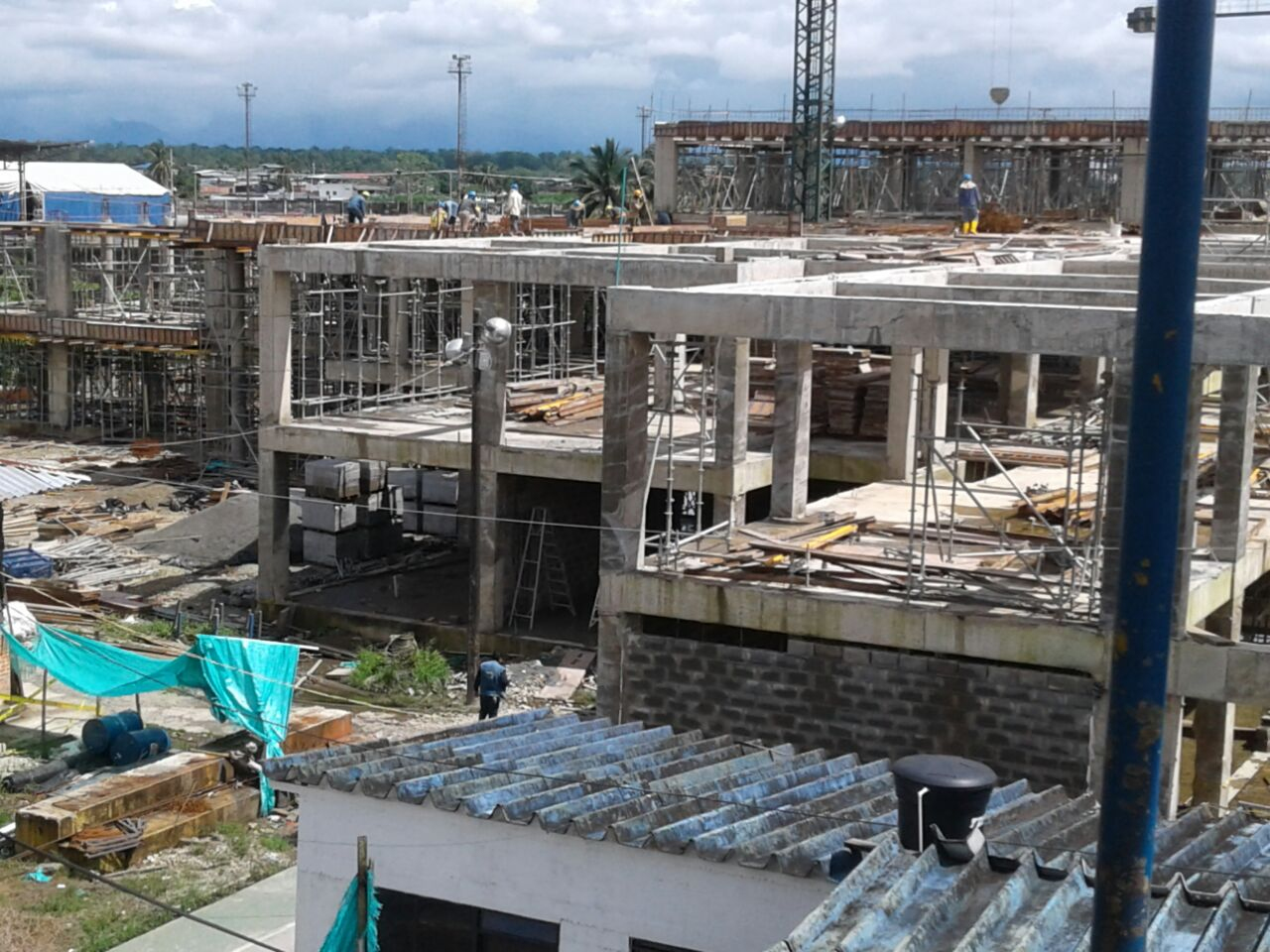 Construcción de la nueva del Centro Náutico Pesquero del Sena presenta ...