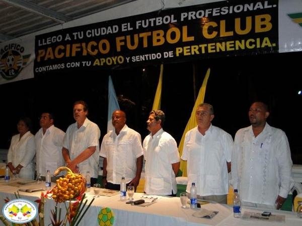 Fue presentado oficialmente el equipo Pacífico Futbol Club